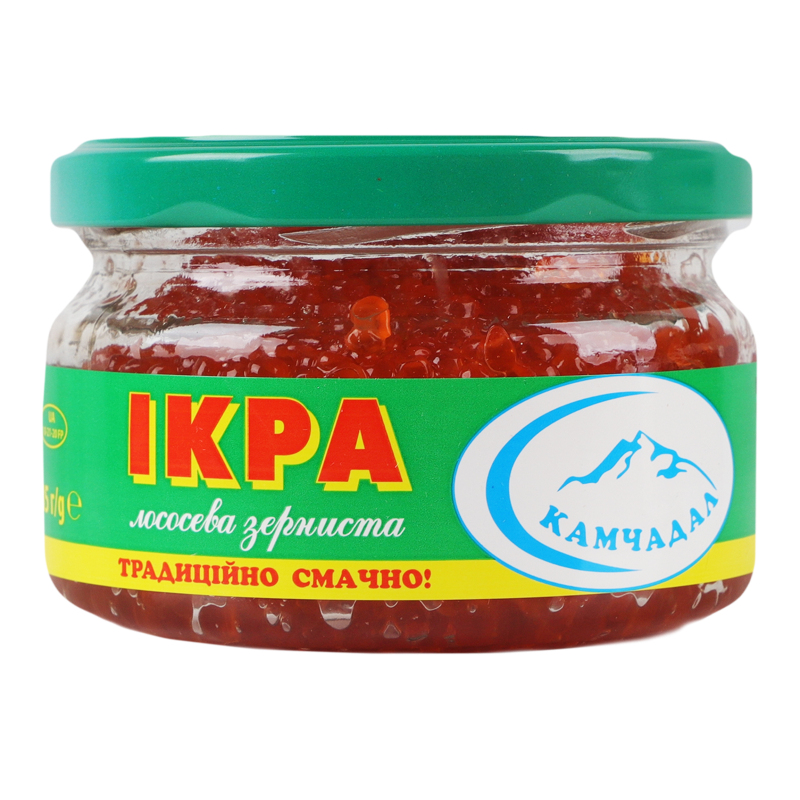 Ікра Камчадал 185г лососева с/б